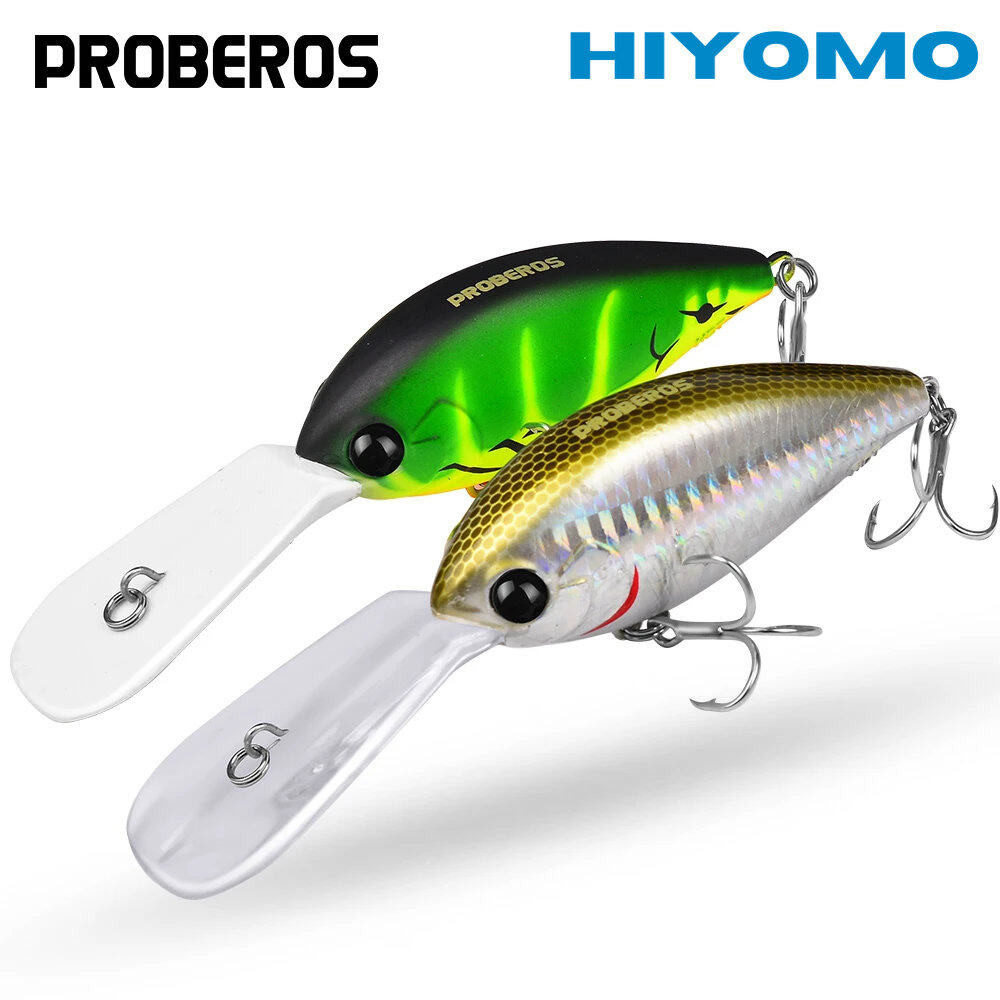 PROBEROS 1PCS Crankbait Lure Toman 12.5CM 24.5G Artificial Floating ...