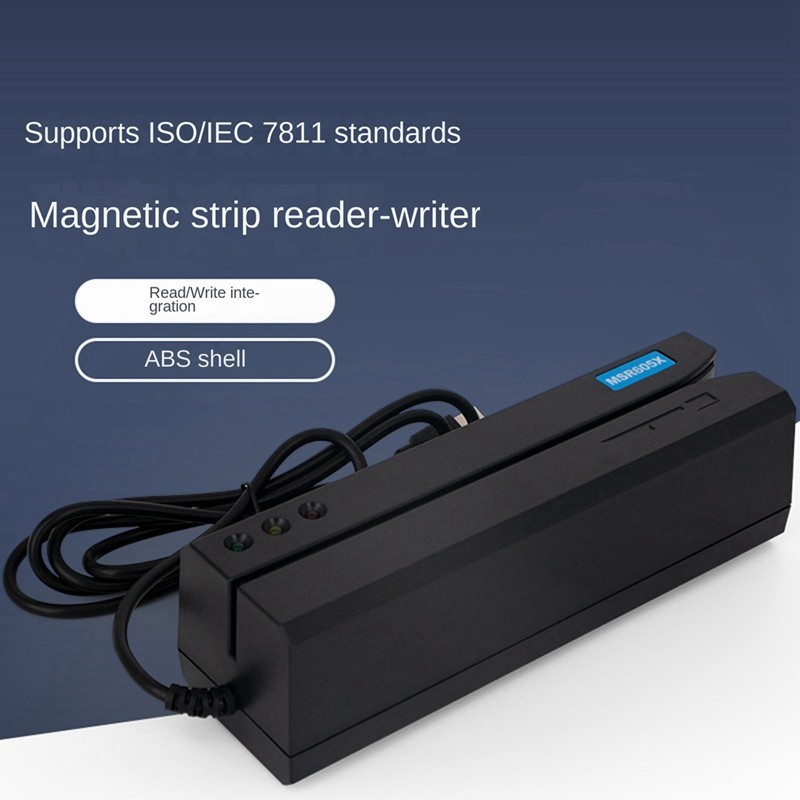 【Dangai359】MSR605X Magnetic Stripe Card Reader Writer Encoder Magstrip ...