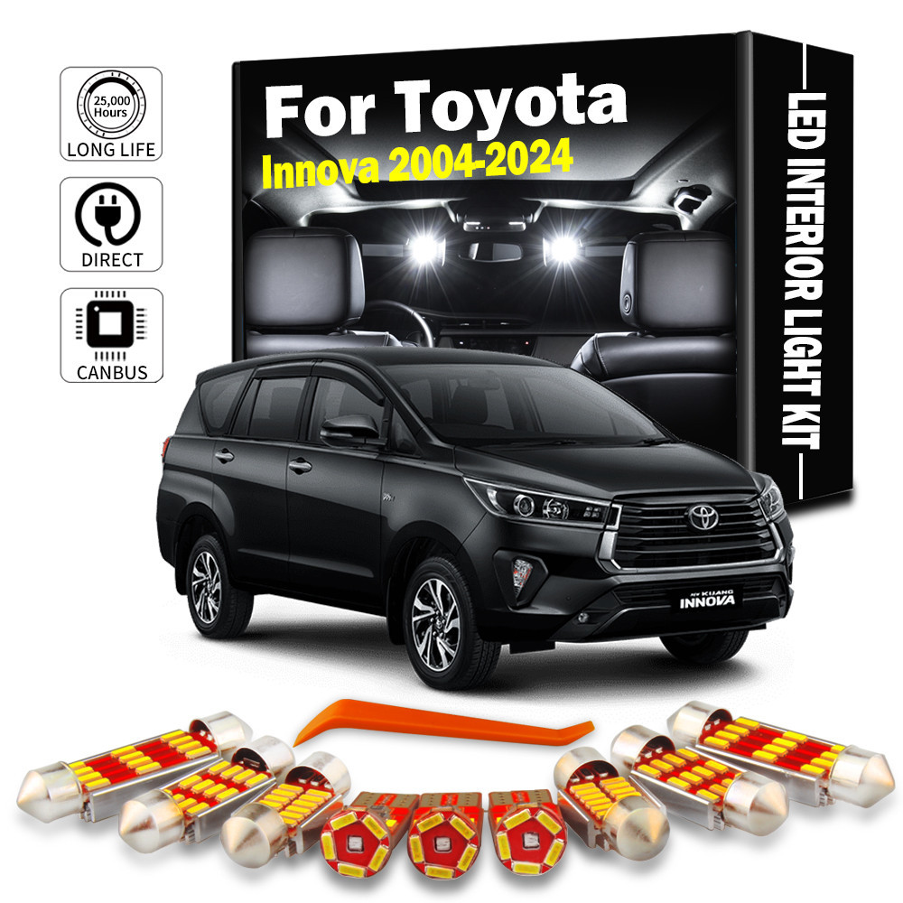 Interior LED For Toyota Innova Kijang Innova 2004-2024 Canbus Vehicle ...