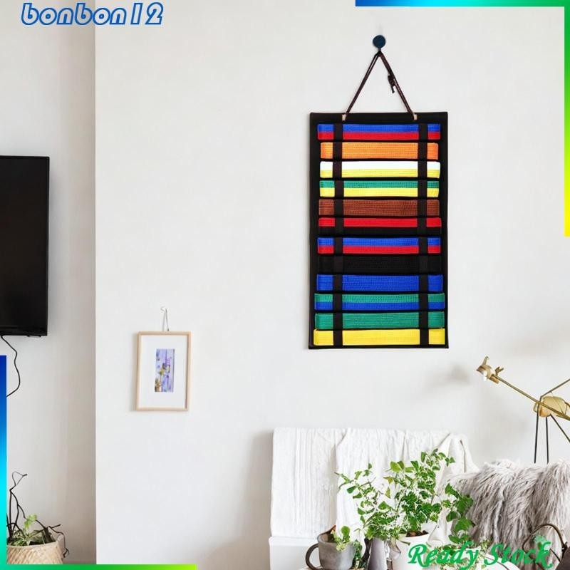 [BonBon] Martial Arts Belts Organizer Karate Belt Display Holder Rack ...