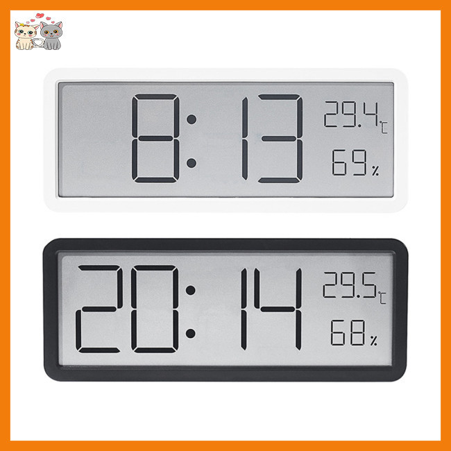 SA Rectangular Digital Alarm Clock With Stand 12/24 Hour Display LED ...