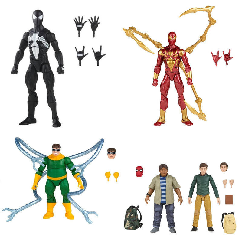 Genuine Marvel Legends Doctor Octopus Spider-Man Symbiote Iron Thriller ...