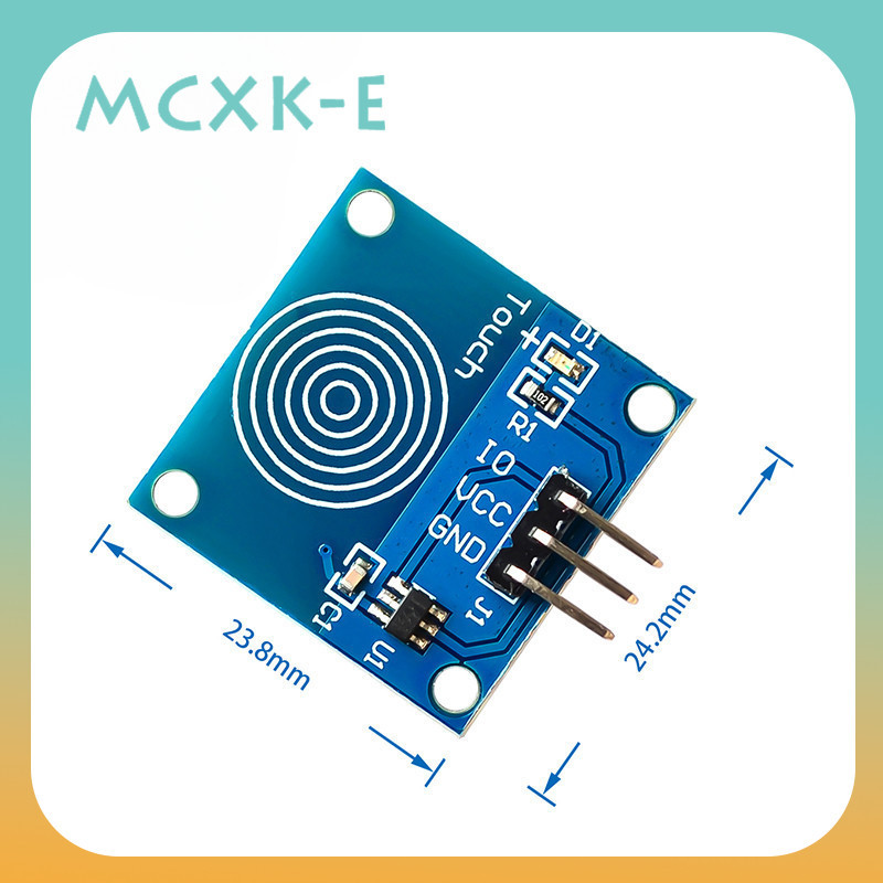 TTP223B 1 channel Jog digital touch sensor capacitive touch touch switch modules Accessories for ...