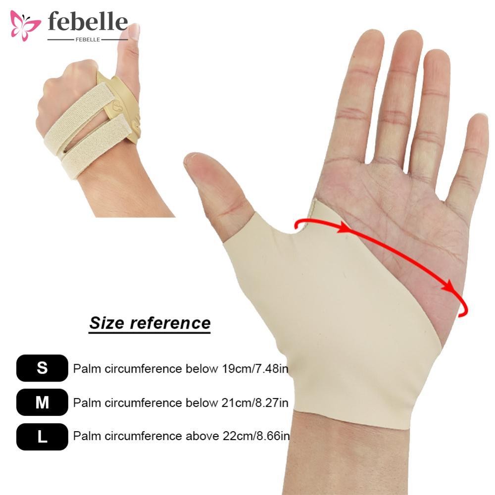 FEBELLE Sports Thumb Wrist Guard Tendon Sheath Hand Universal Joint ...