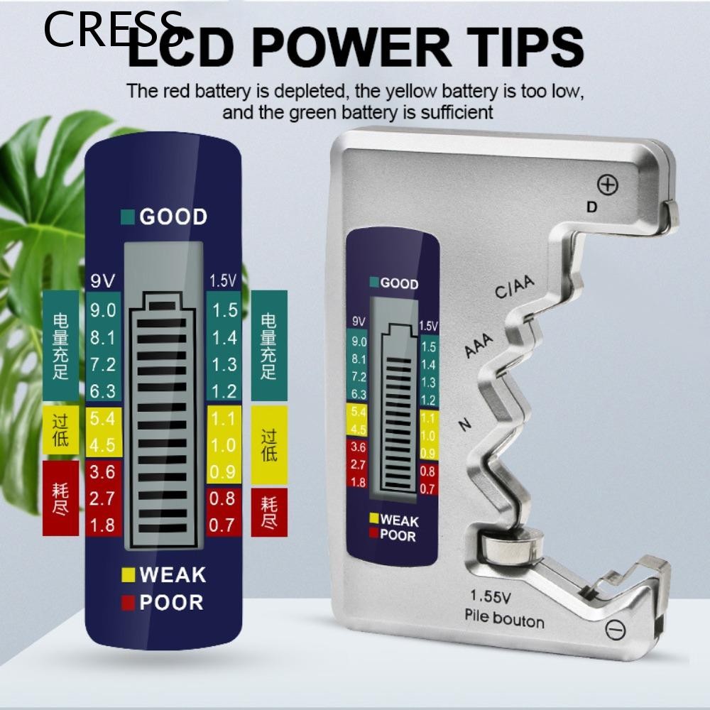 CRESS Battery Capacity Tester Capacitance Diagnostic Tool Digital ...