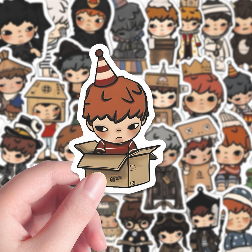 New 83pcs Hirono Stickers With Free Photocards 60pcs Kid Toy Cartoon ...