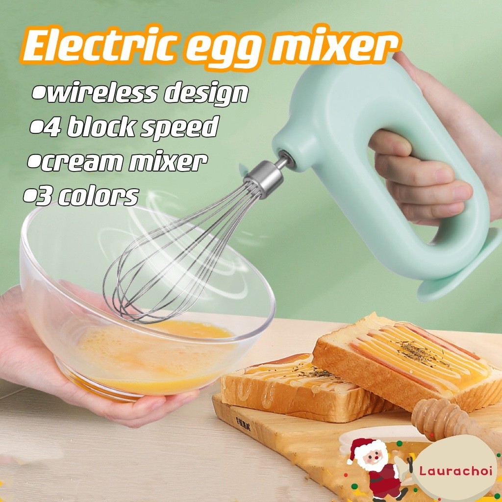 New Multifunction Wireless Electric Whisk Mixer Egg Beater Electric Mixer handheld portable ...