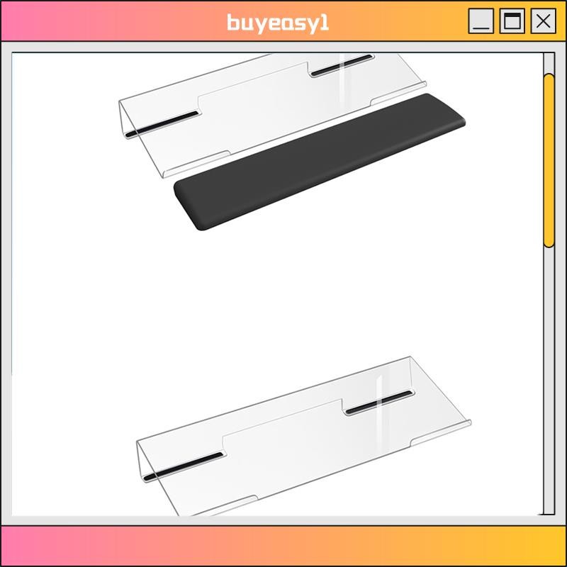 Acrylic Keyboard Stand Transparent Ergonomic Tilt Riser for Improved ...