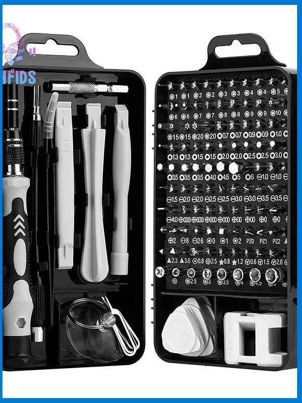 Mini Precision Screwdriver Set Magnetic, 115 in 1 Electronic Repair Tool Kit for iPhone,Computer ...