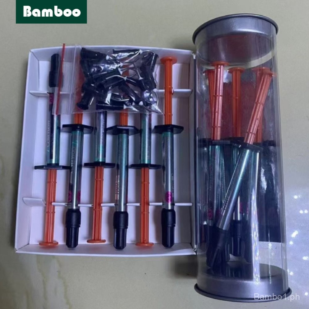 6PCS-Flow Composite Flow able Light Cure Dental Materials Filling Fluid ...