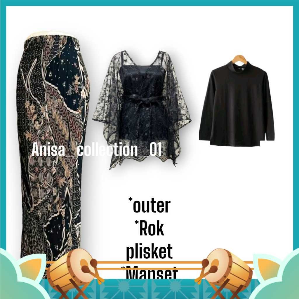 Contemporary Premium modern Casual Style kebaya / Beautiful outer tille ...