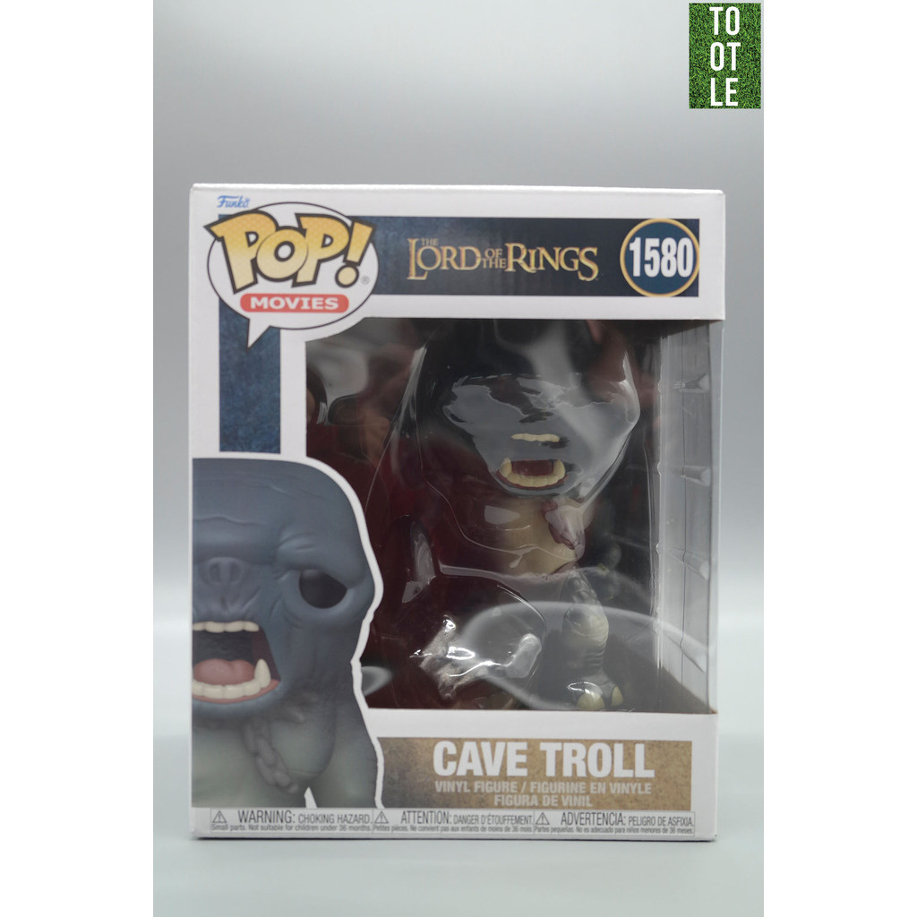 CAVE TROLL 1580 The Lord Of The Rings Super Pop 6 inch Funko Pop Movies ...