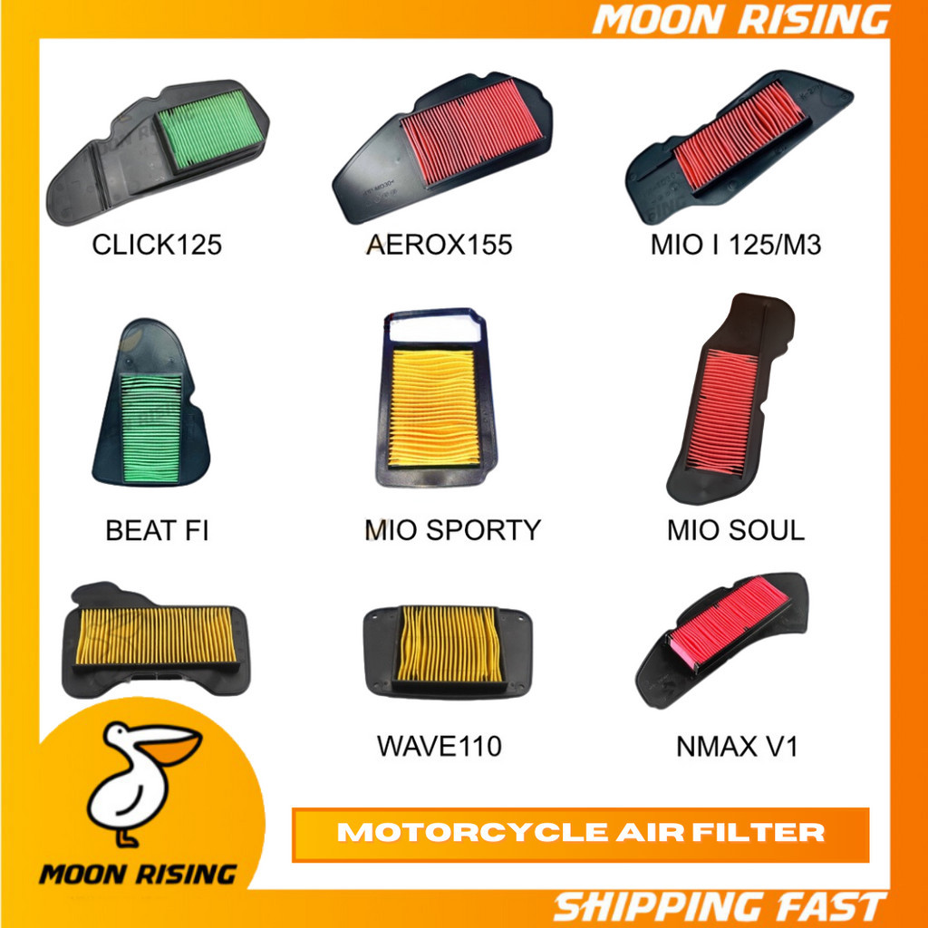 MOTORCYCLE AIR FILTER Mio i 125 M3/ Mio Sporty/ Mio Soul/ Click 125 ...