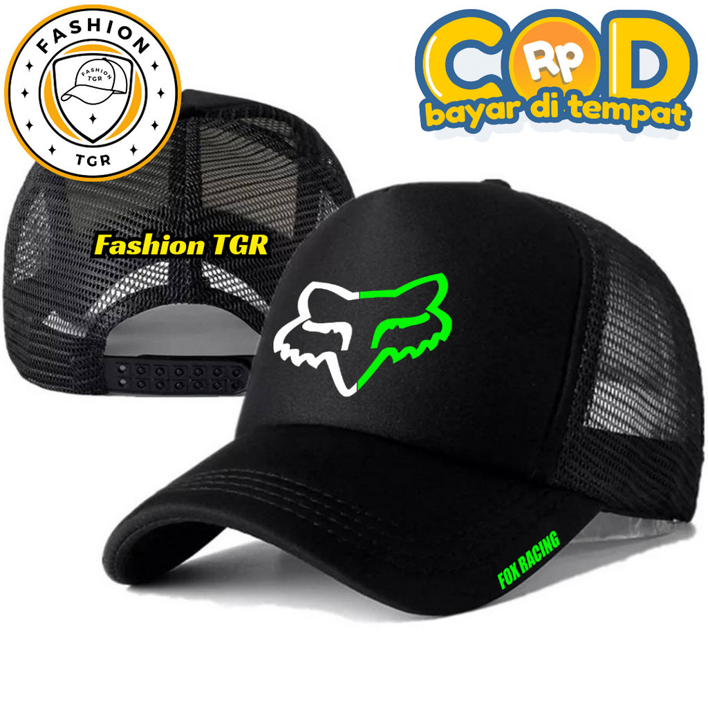 Fashion Cod!!! FOX RACING Trucker Hat - FOX RACING Logo Distro Hat ...