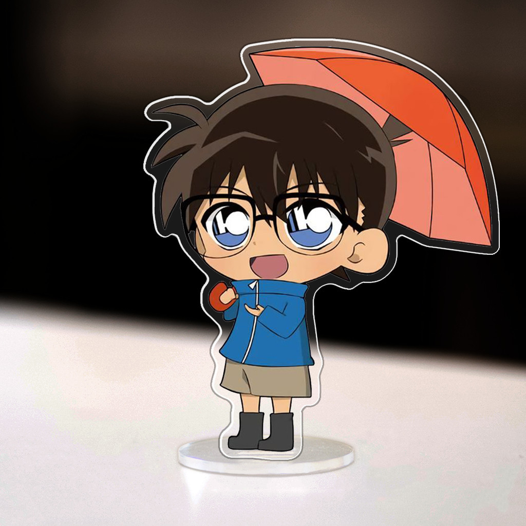 Acrylic standee model Detective Conan Shinichi Ran Anime Chibi decor ...