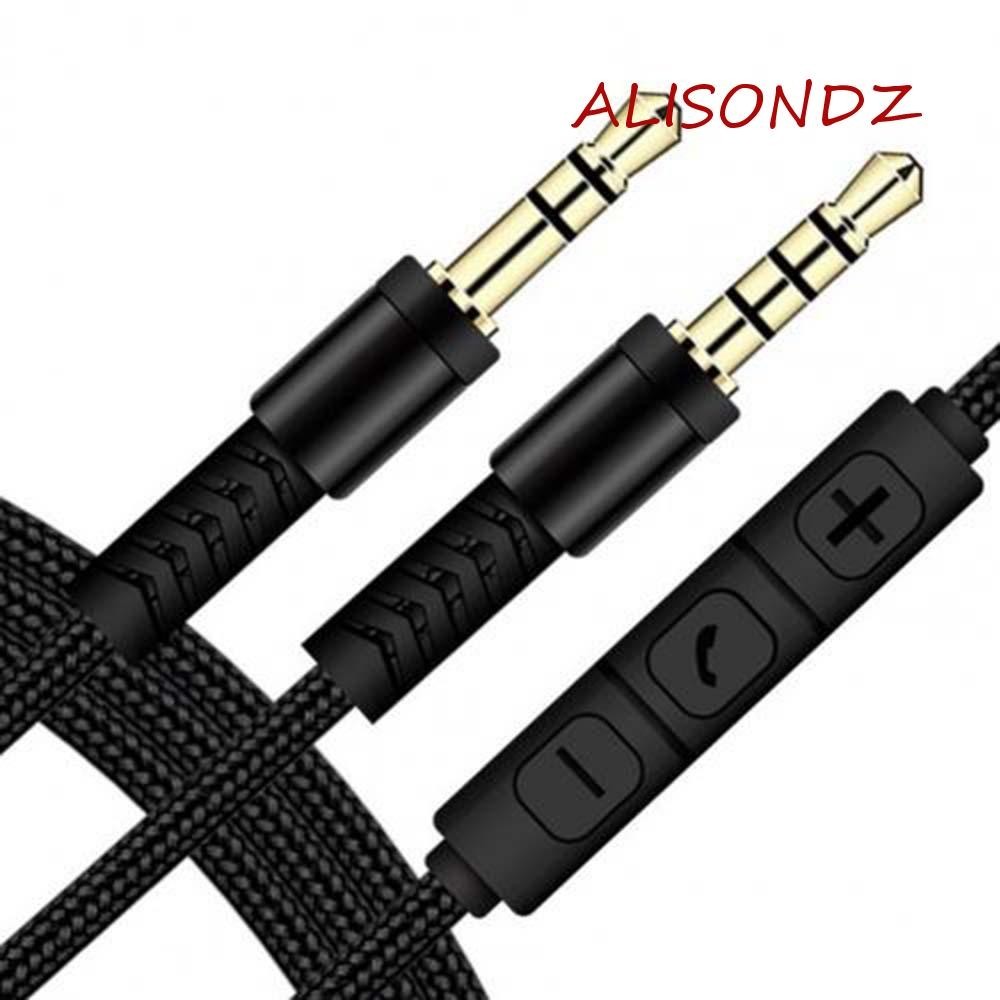 ALISONDZ Audio Cable Male To Male Jack Cord Gold-plated Plug 3.5mm to ...