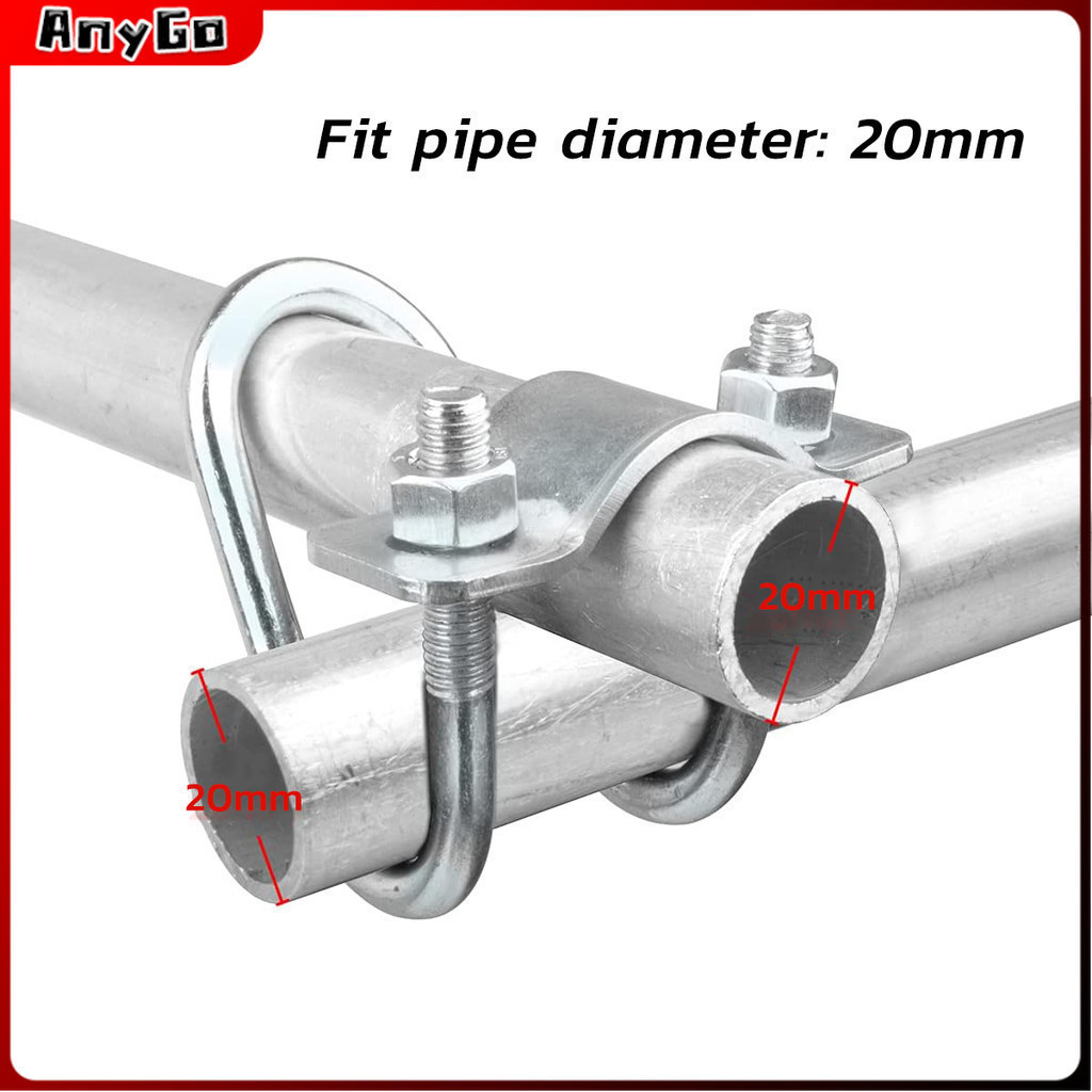 AnyGo U-Shaped Galvanized Clip 20x20mm 25x25mm 32x32mm for Structure ...