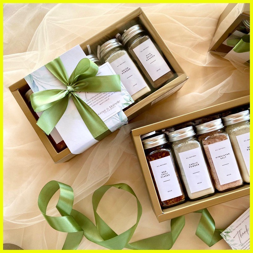 Spice Set (5 condiments in a box) (souvenirs/giveaways/gifts) | Shopee ...