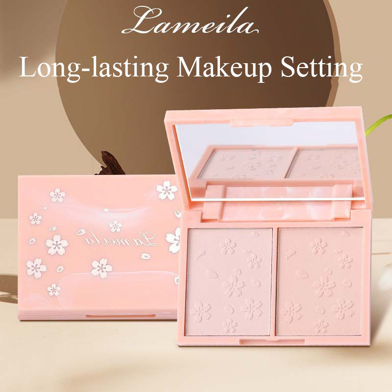 LAMEILA Double-color Concealer Pressed Powder Wet and Dry Use 5129 ...