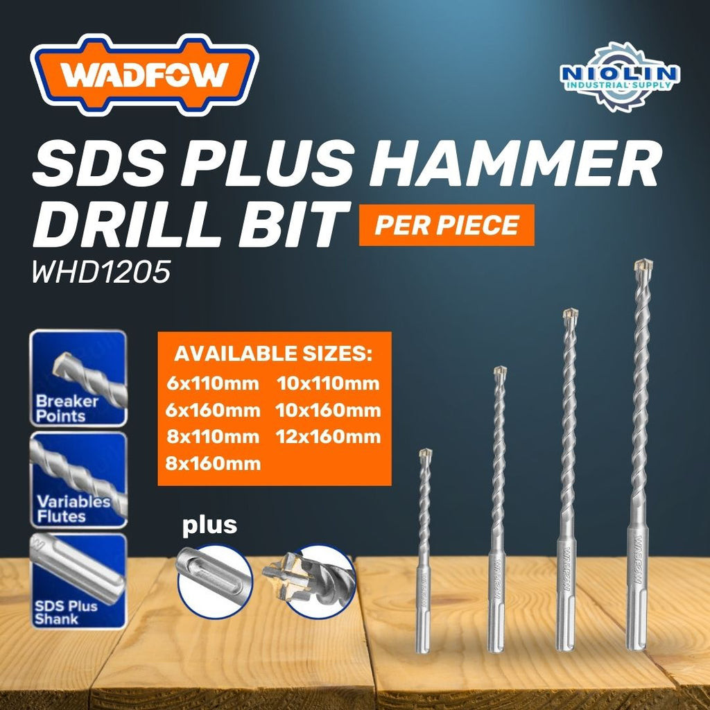 WADFOW SDS PLUS HAMMER DRILL BIT | Shopee Philippines