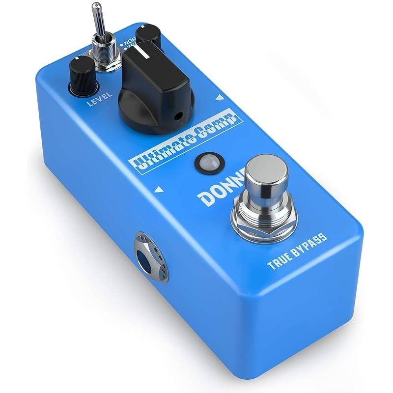 Donner Compressor Effects Guitar Compresses Excessive Input Signal ...