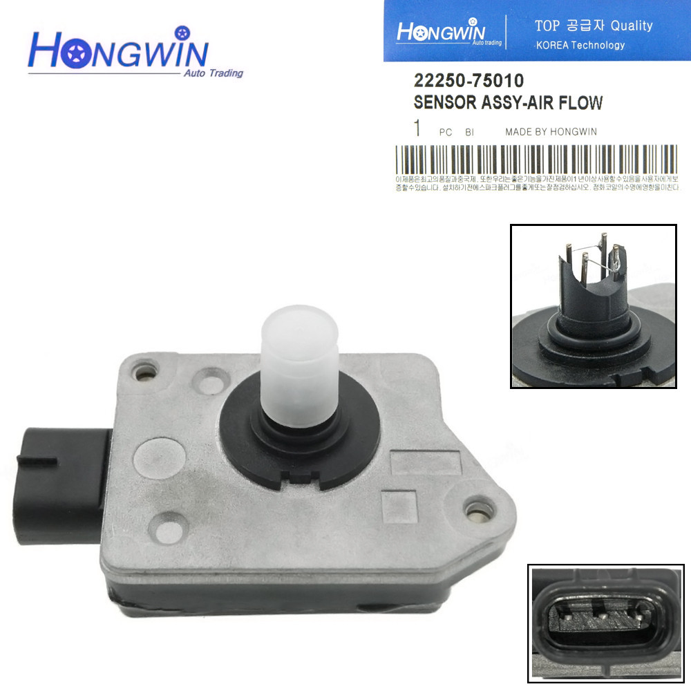 22250-75010 2225075010 AFH70-09 AFH7009 MAF Mass Air Flow Sensor For ...