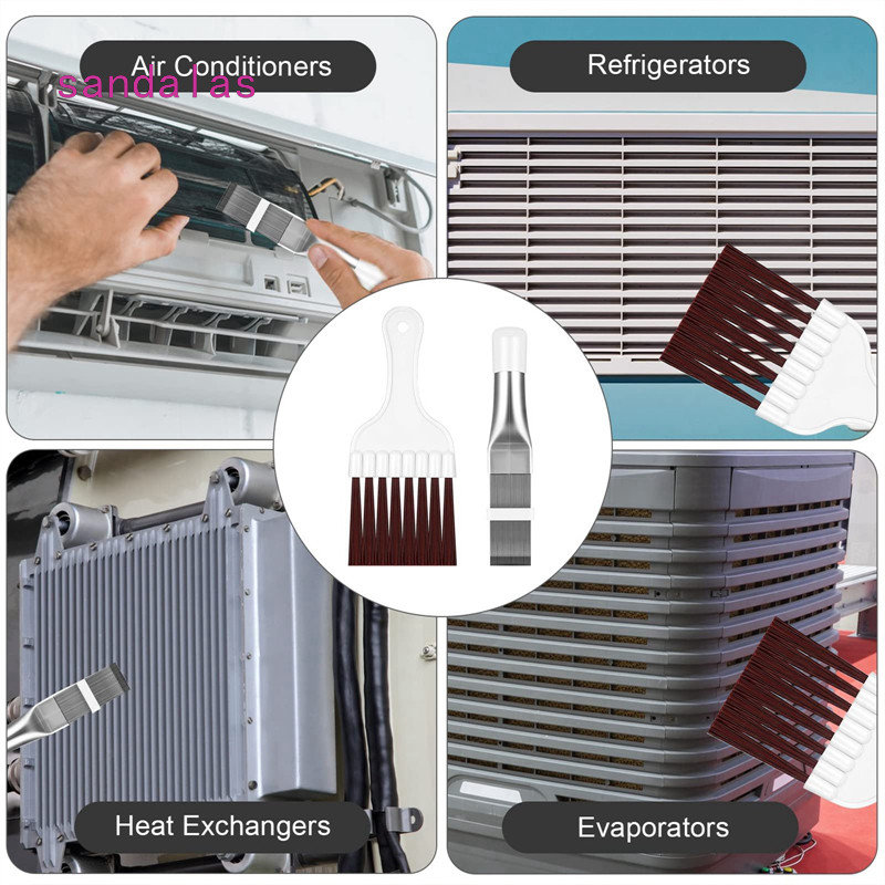 Air Conditioner Condenser Fin Cleaning Brush Condenser Ac Coil Cleaner ...