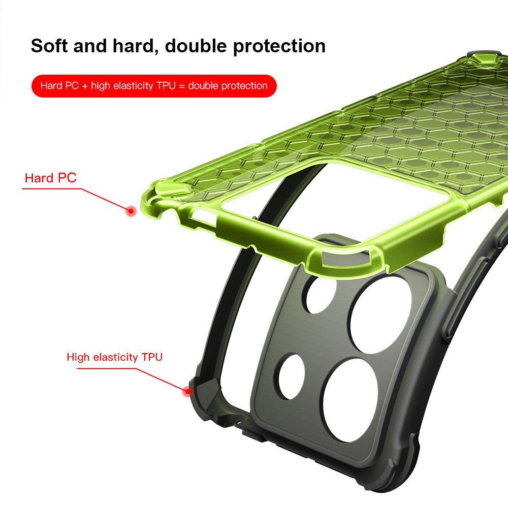 KEYSION Shockproof Armor Case for Redmi Note 13 Pro 4G 5G Silicone+PC ...
