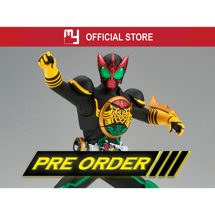 【BANPRESTO】Kamen Rider OOO Hero's Brave Statue Figure Kamen Rider OOO ...