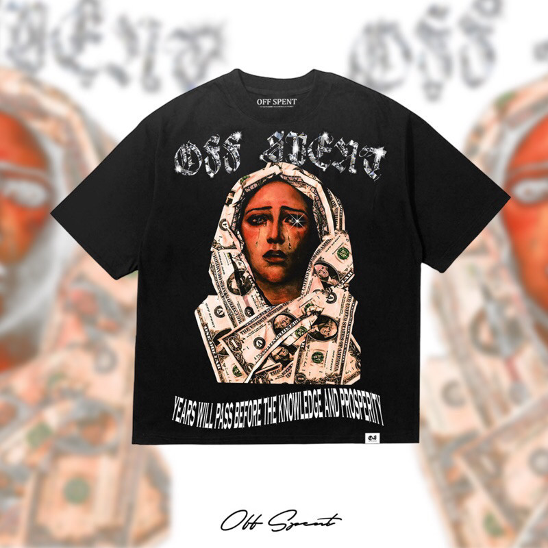 OFF SPENT CO. "Hail Mary" OVERSIZED SHIRT | Shopee Philippines