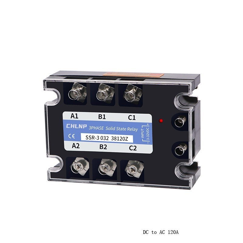 Relay 120A SSR three-phase solid state relay DC controlled AC SSR-3 D48120Z | Shopee Philippines