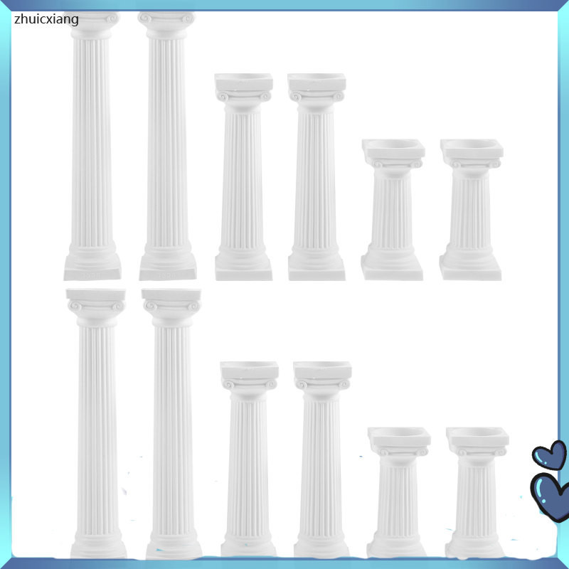 Roman Column Statue Square Octagonal Props Scene Decoration ...