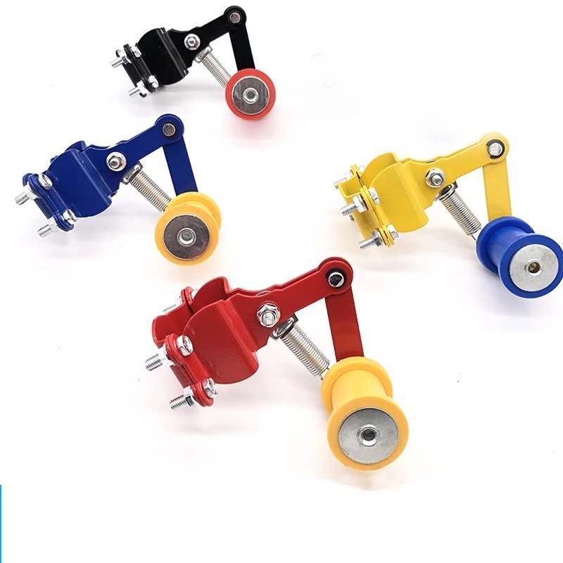 MOTOX Motorcycle Chain Adjuster Universal Chain Tensioner Roller ...