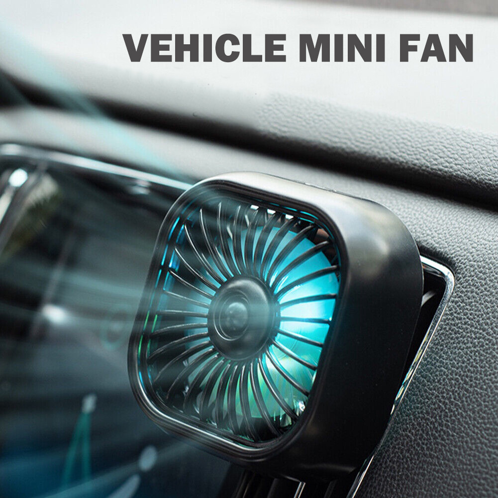 Vehicle Mini Fan Exhaust Pressurized 30° Adjustable Air Conditioner ...