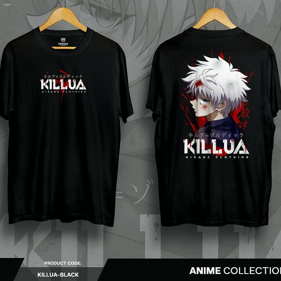 Mirage Clothes-Anime Shirt-Hunter X-Killua Zoldyck-Cotton 1-DTF ...