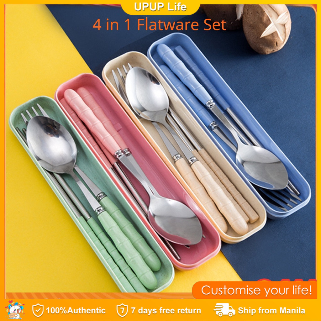 Hot Selling 4 in 1 Cutlery Set 304 Stainless Steel Cutlery Set ...