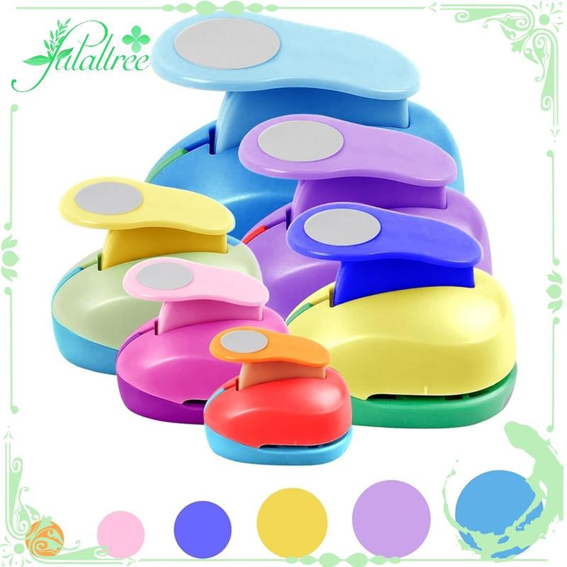 【fulaltree】Paper Crafts Circle Punches - 6 Sizes of Circle Cutters ...