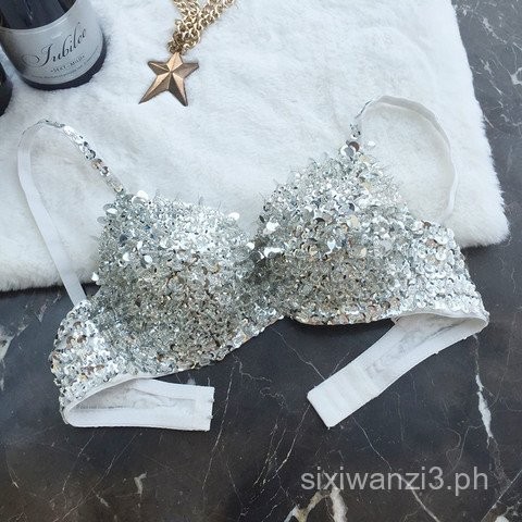 2025New Style New Style Bar Stage Outfit Street Dance Sequin Bra DS ...