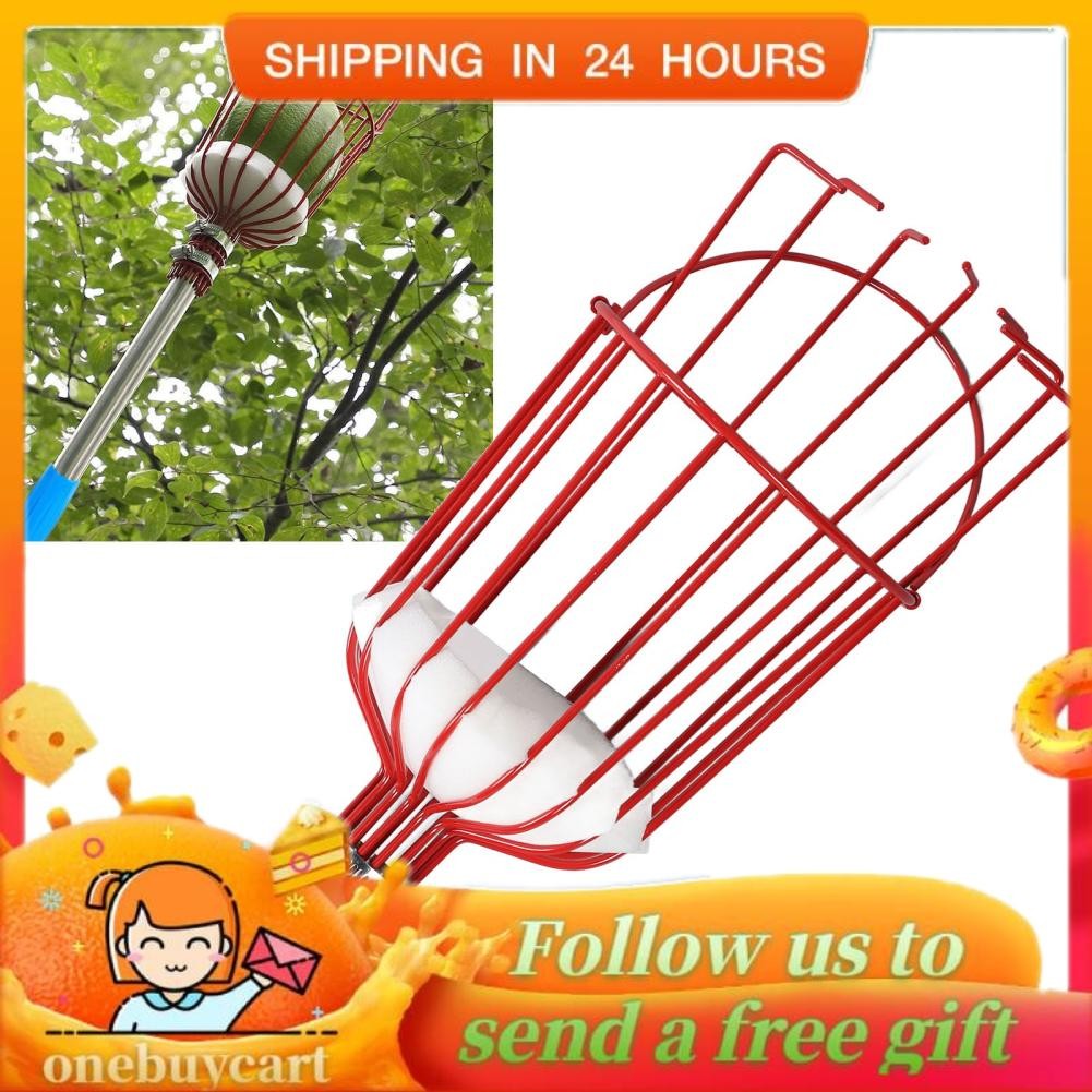 Onebuycart VBESTLIFE Fruit Picker Pole with Basket Detachable Catcher ...
