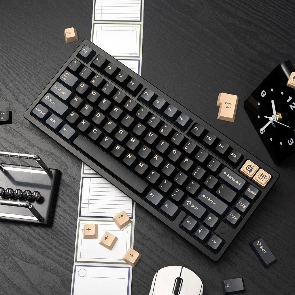 GMK Apes Keycaps Double shot PBT cherry profile 184 keycaps set for ...