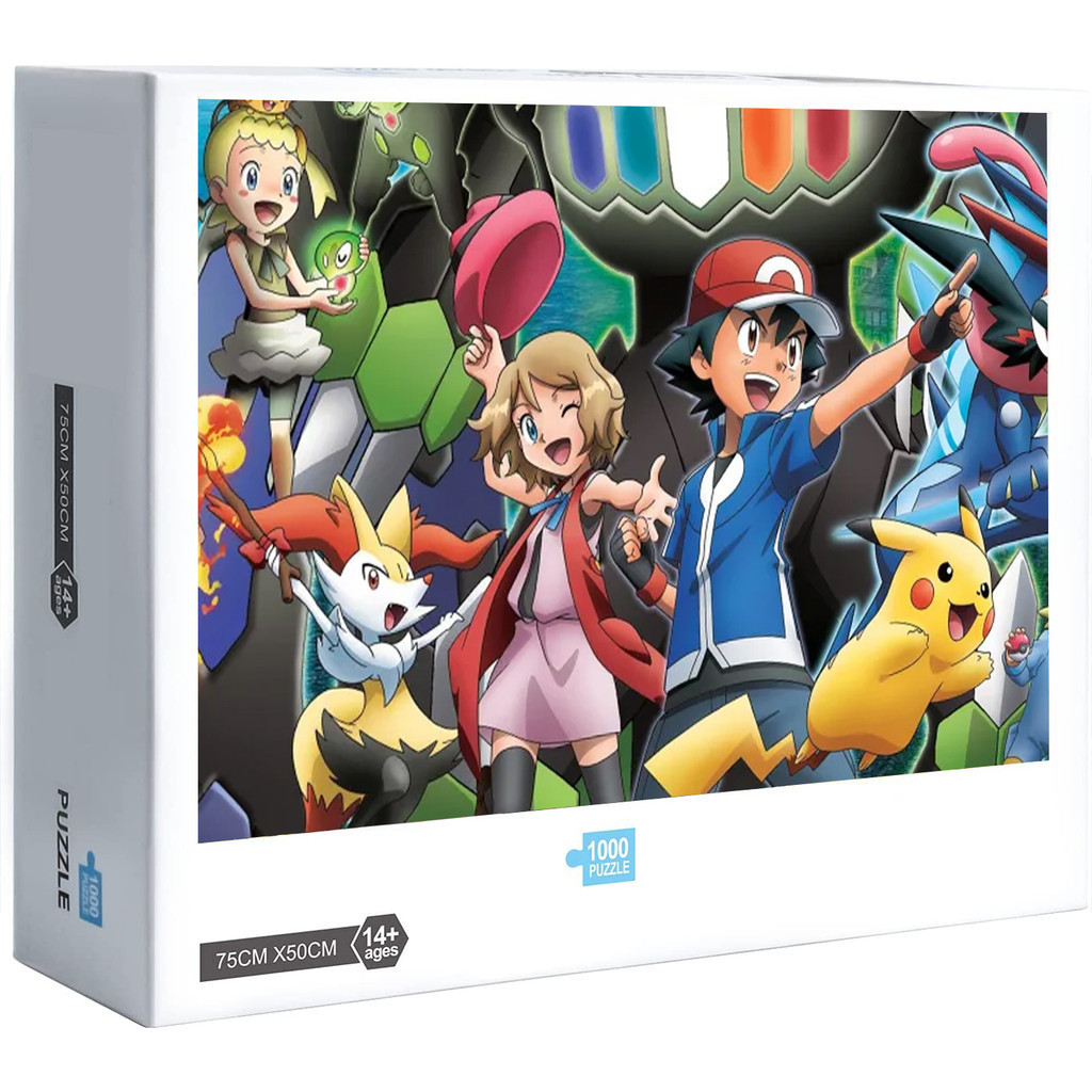 Pokémon X Jigsaw Puzzle Stress Relief Education Exquisite Gift Family ...