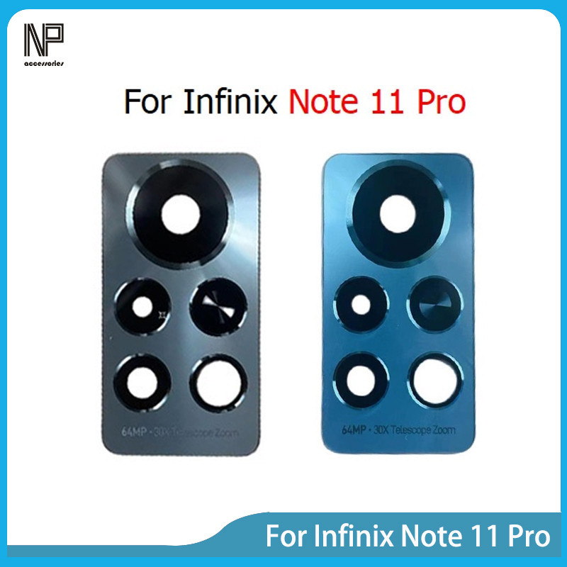 For Infinix Note 11 Pro X697 Rear Back Camera Glass Lens With Glue ...