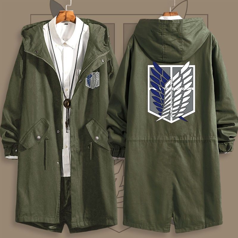 Spot cos play demon slayer costume demon slayer cloak Cartoon Trench ...