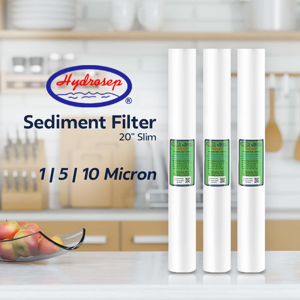 Hydrosep Sediment Filter 20 Slim Original for water refilling ...