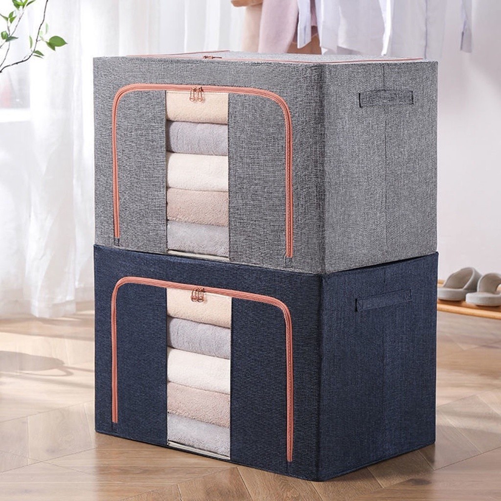 suntall：Large Capacity Clothes Storage Bags Stackable Storage Organizer ...