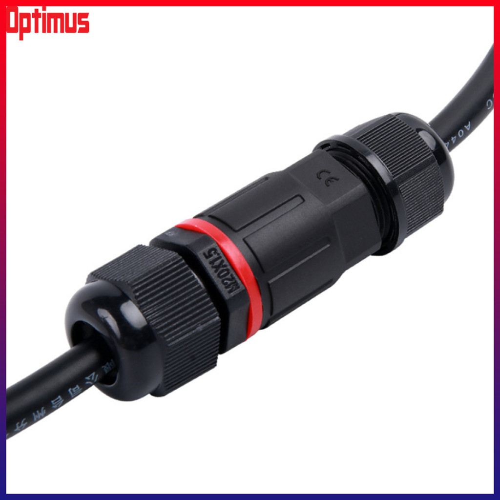 Optimus Depot Optimus Waterproof IP67 3 Pin Wire Connector | Shopee ...