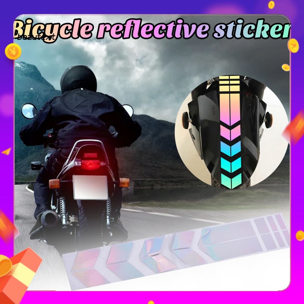 beautext Bicycle Reflective Sticker Bike Reflective Sticker Highly ...