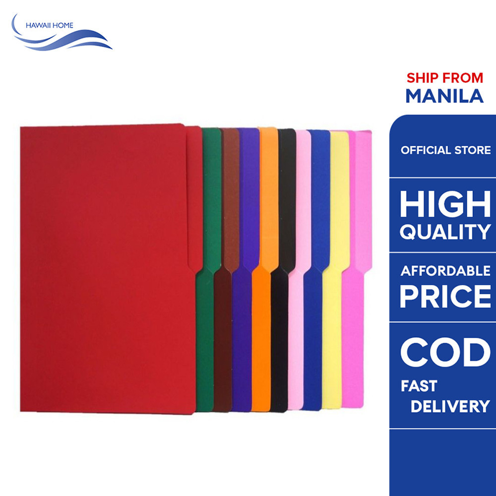 Hawaii Home Colored Folder Long and Short Size School and Office ...