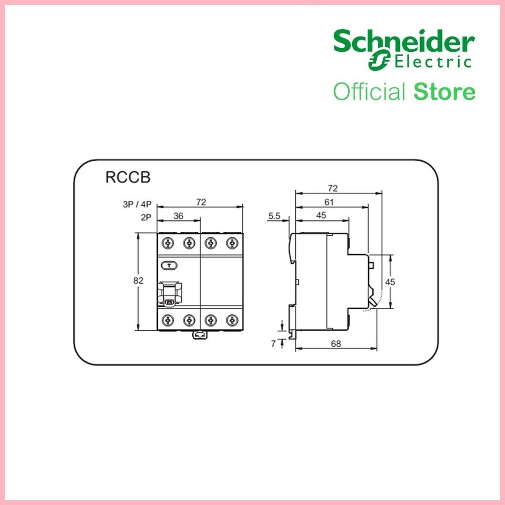 ∆ ☈ Schneider Easy9 RCCB 2P 25A 30MA AC-type 230V (EZ9R36225) | Shopee ...