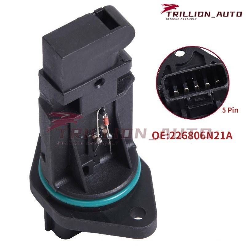 MAF MASS AIR FLOW SENSOR 4pin/5pin fit For NISSAN ALMERA PRIMERA ...
